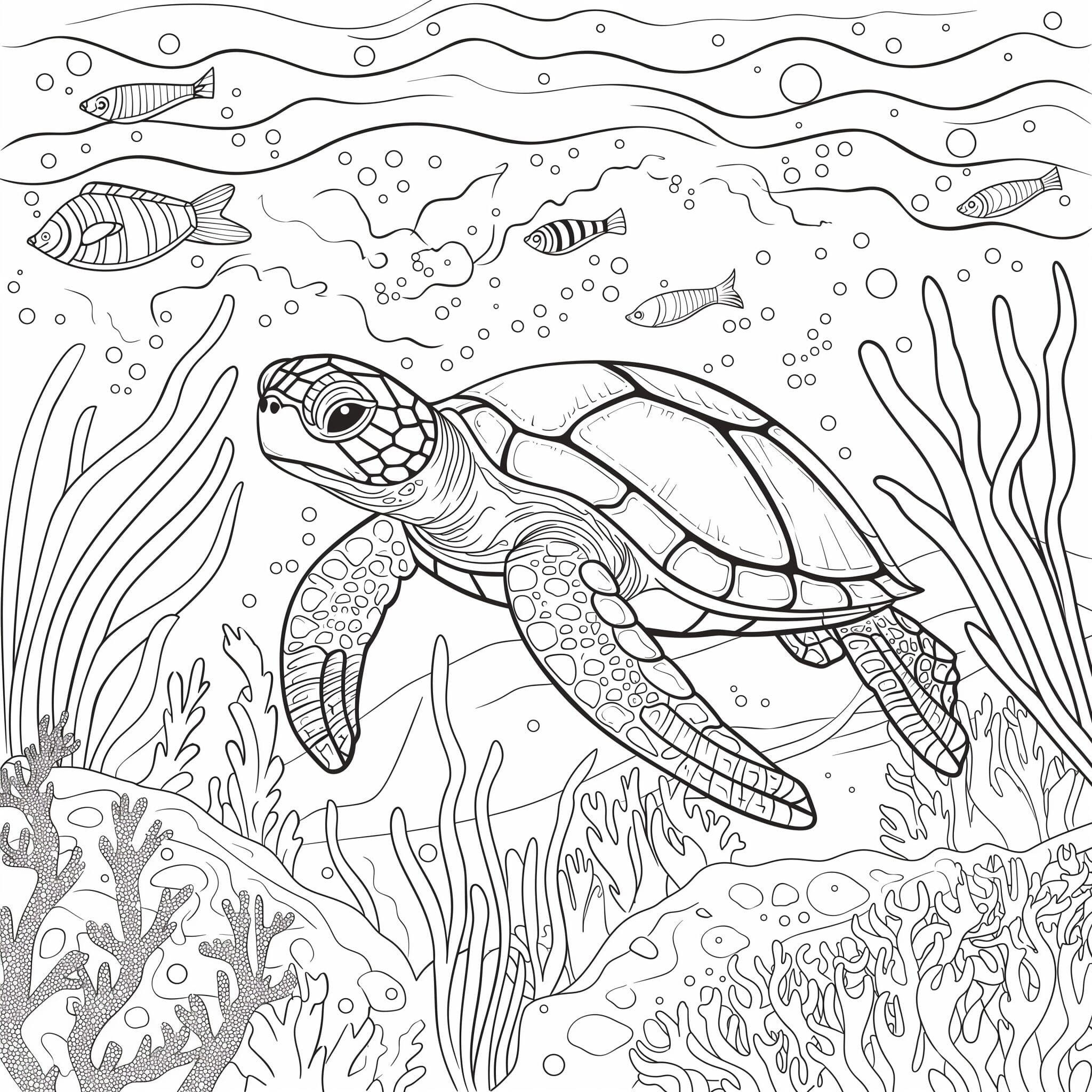 25+ Stunning Ocean Coloring Pages: Dive Into Fun And Learning