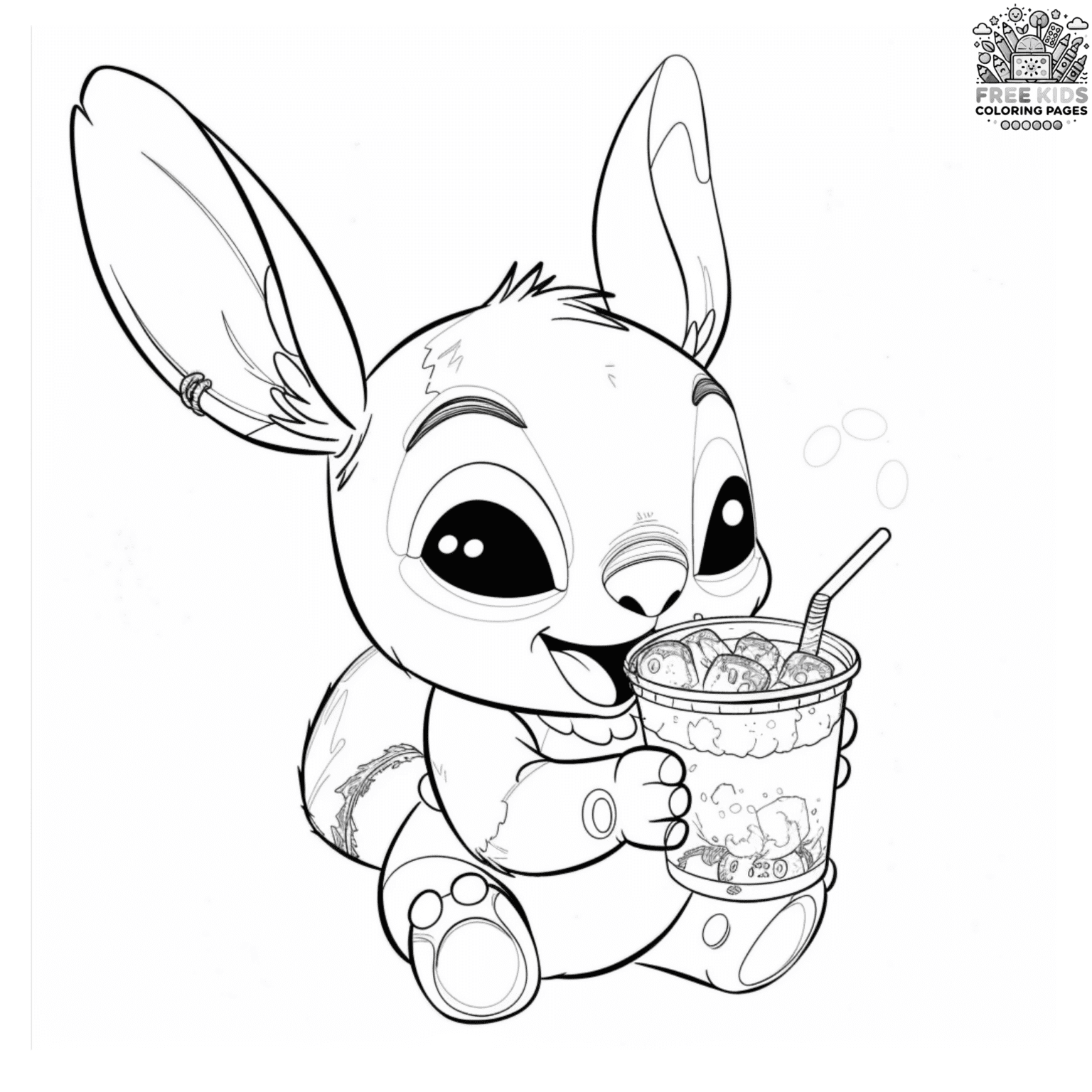 25+ Delicious Boba Coloring Pages
