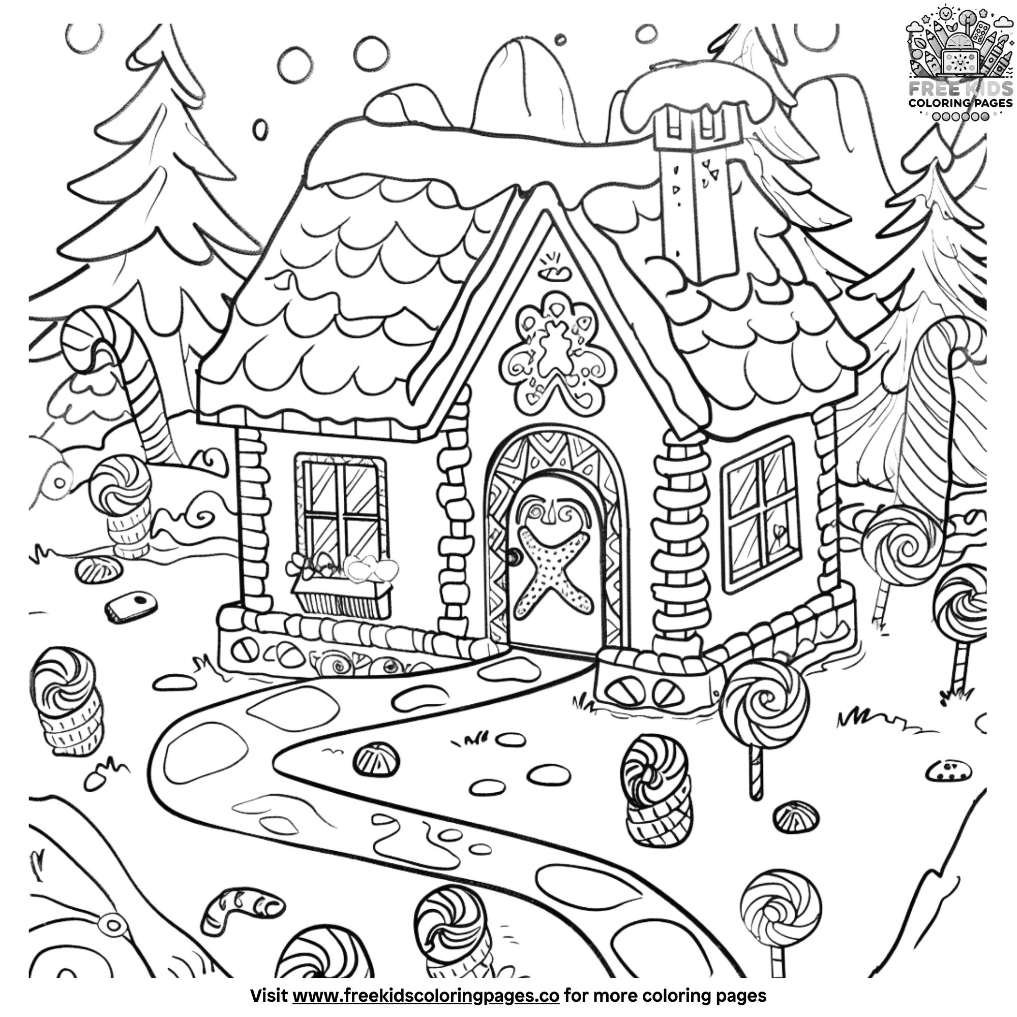 25+ Vibrant Gingerbread Man Coloring Pages