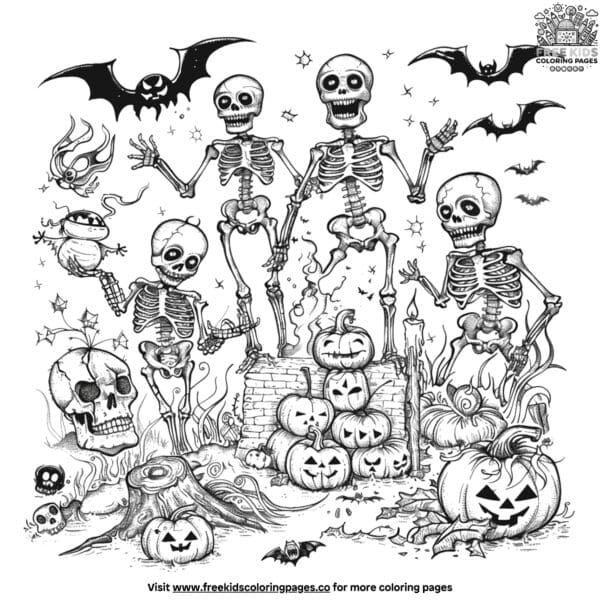 23+ Spooktacular Halloween Coloring Pages: Fun For Kids And Families