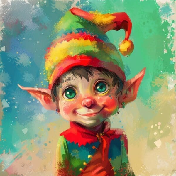 7+ Magical Elf Coloring Pages