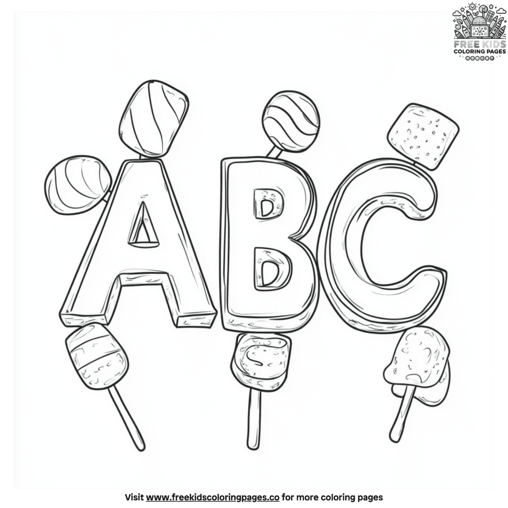 25+ Delightful Candy Coloring Pages: Sweet Fun For Kids