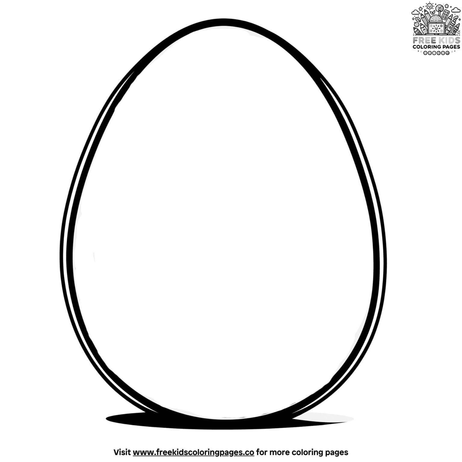 25+ Free Easter Egg Coloring Pages For Family Fun