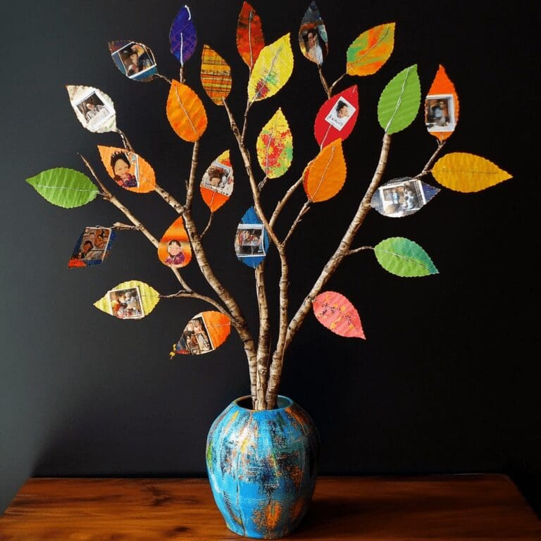 Craft A Memory Tree In 8 Steps: Fun Kids Craft For Family Memories