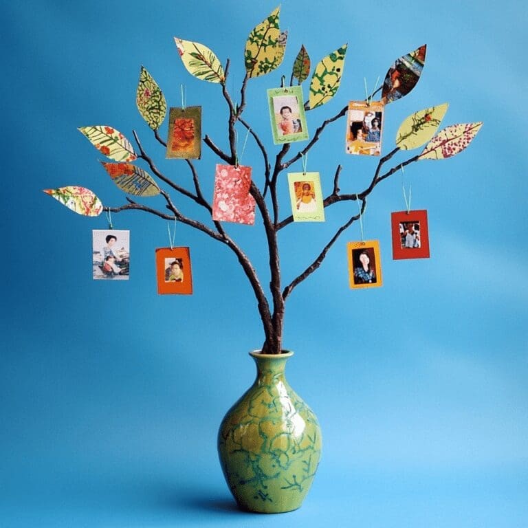 Craft A Memory Tree In 8 Steps: Fun Kids Craft For Family Memories