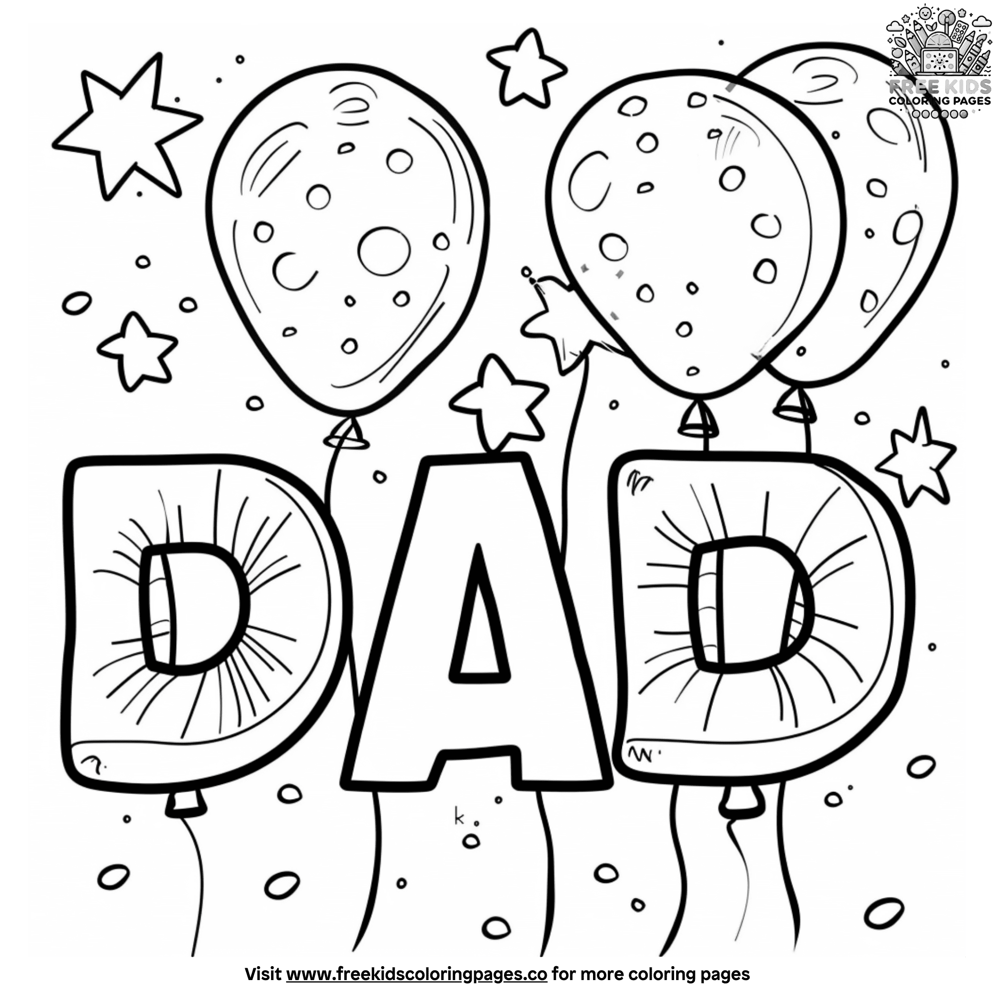 27 Wonderful Father's Day Coloring Pages: Creative Fun For Kids