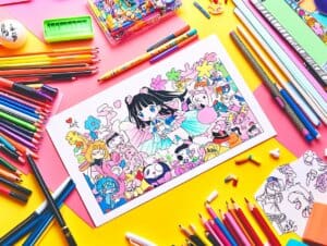 25+ Delightful Kuromi Coloring Pages