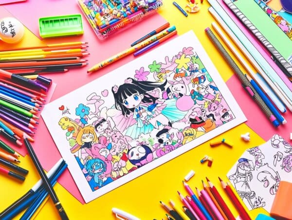 25+ Delightful Kuromi Coloring Pages