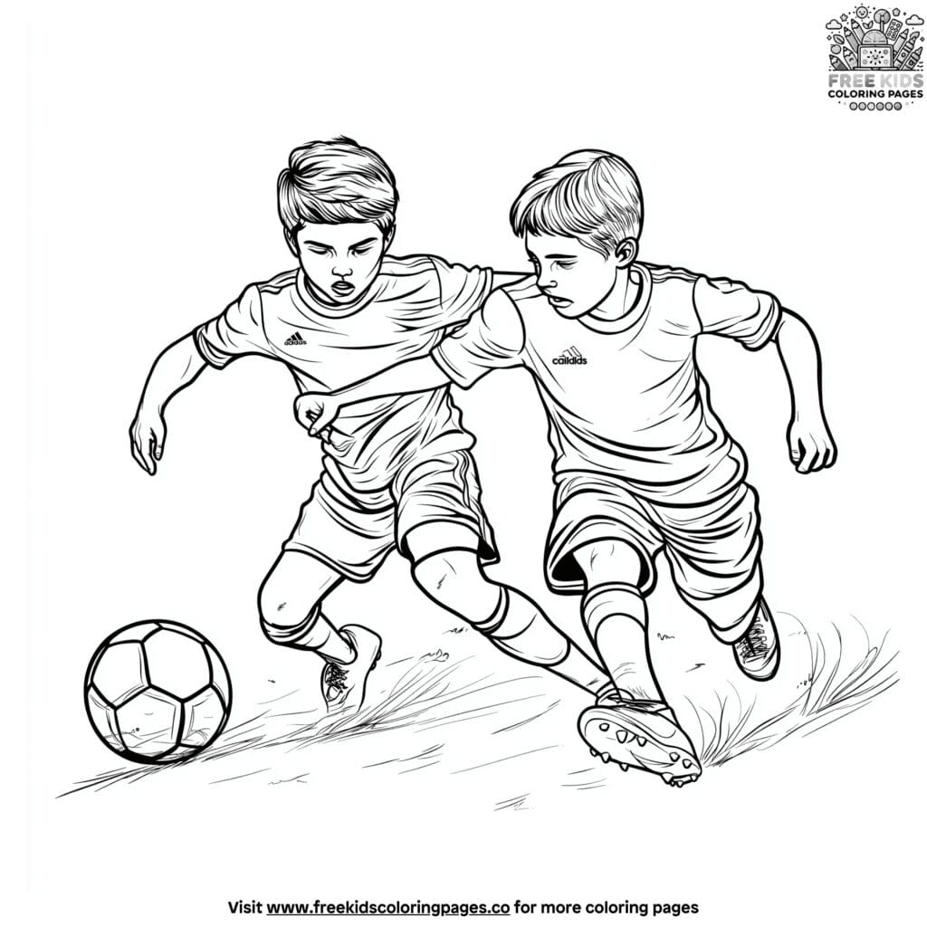 27 Exciting Soccer Coloring Pages: Fun And Educational For Kids