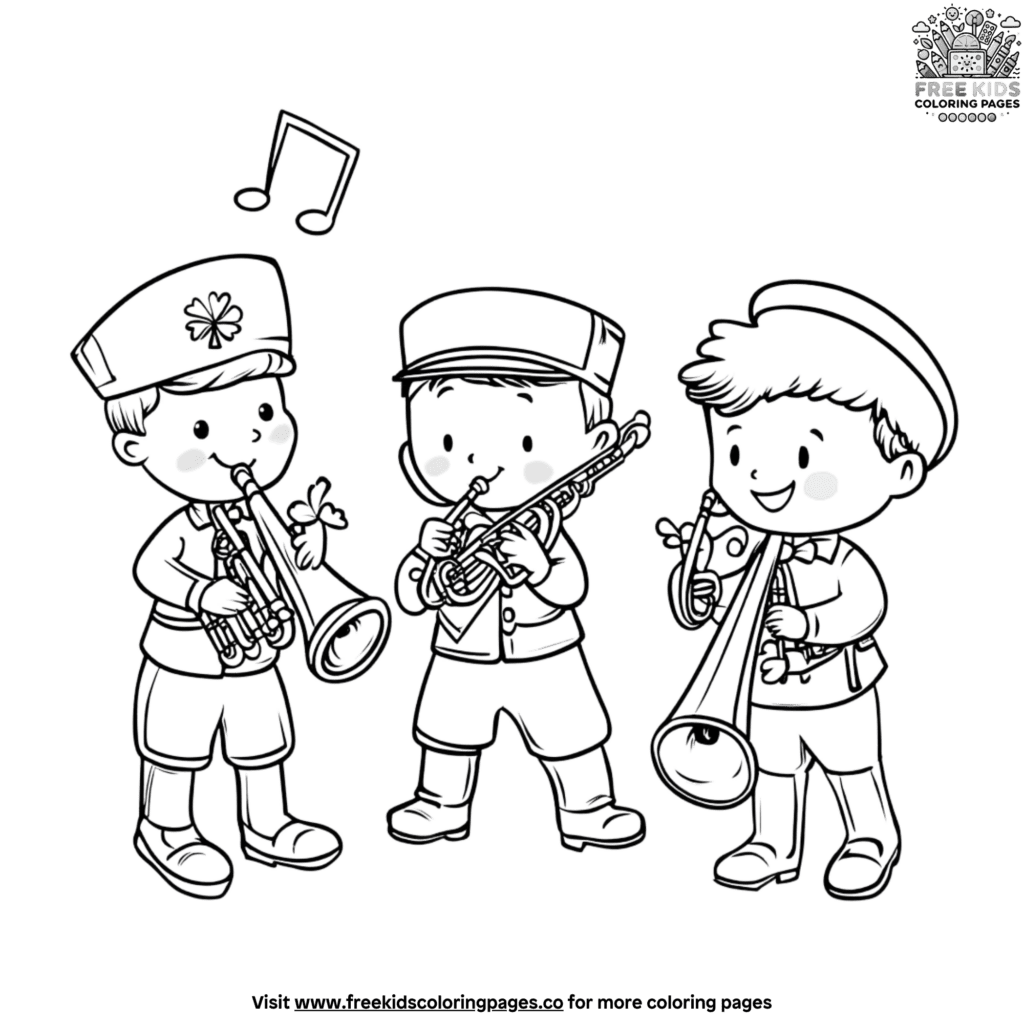 Conga Coloring Pages