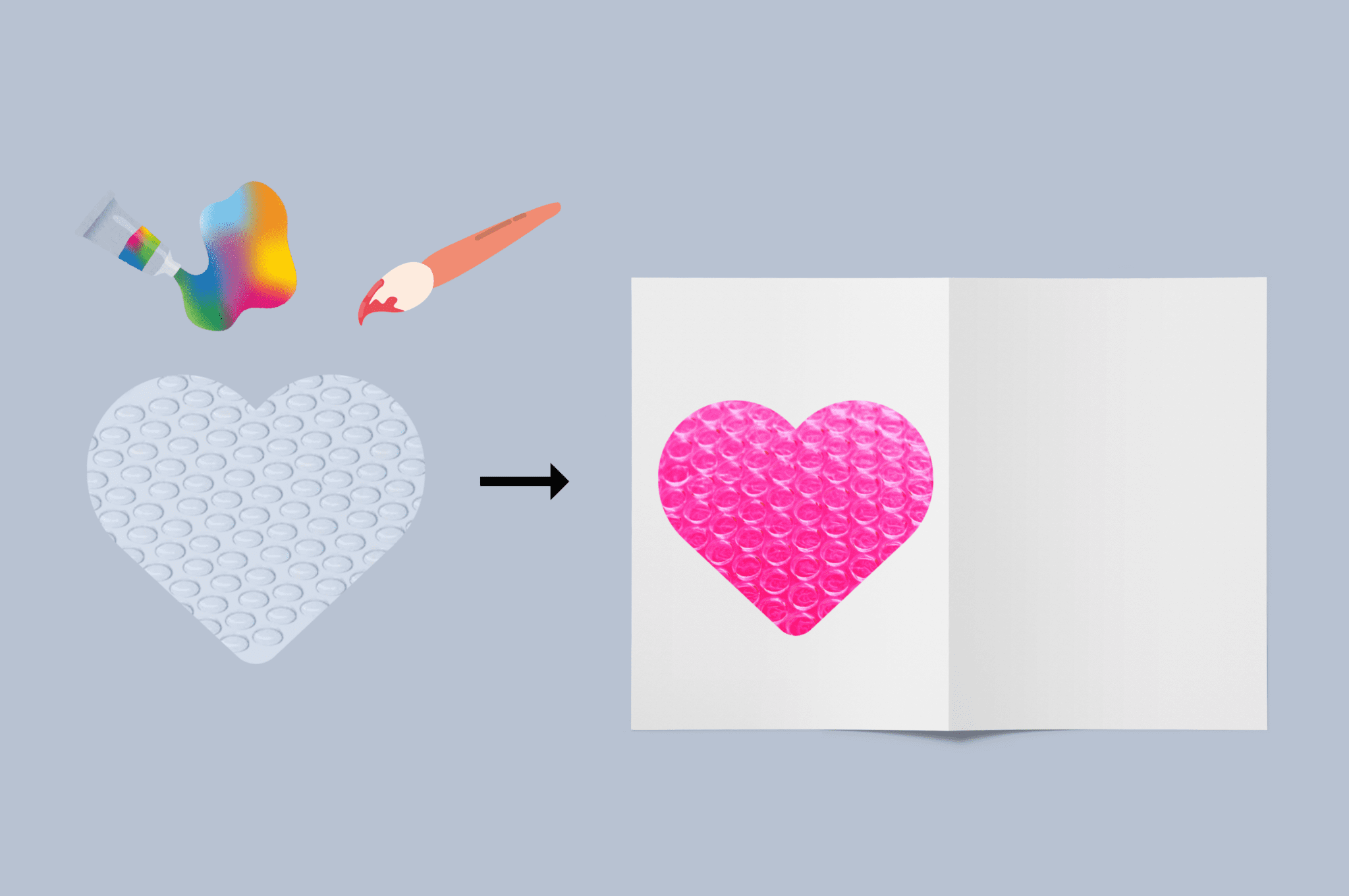 Create A Bubble Wrap Card Design In 6 Creative Steps