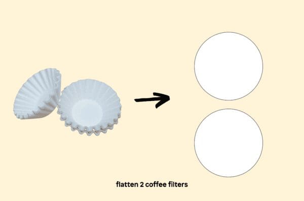 How To Make A Coffee Filter Butterfly: 9 Simple Steps