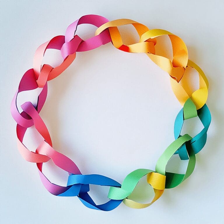 5 Fun Paper Chain Crafts To Make At Home In Easy Steps