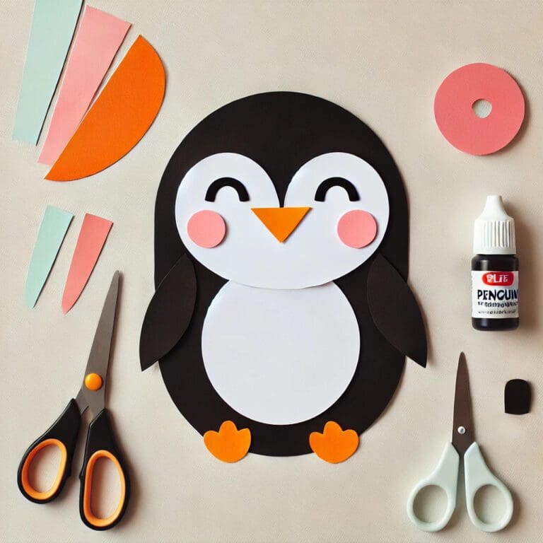 Easy Penguin Craft: Entertain Kids With 8 Simple Steps