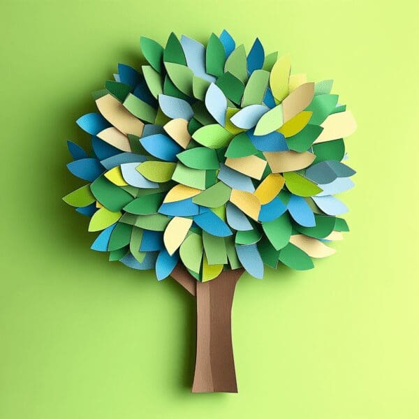 Create A Fun Tree Craft From Scrap Paper In 7 Easy Steps