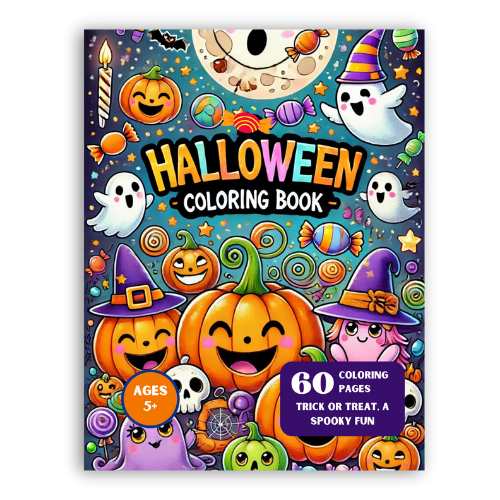 Halloween Coloring Book - Free Kids Coloring Pages