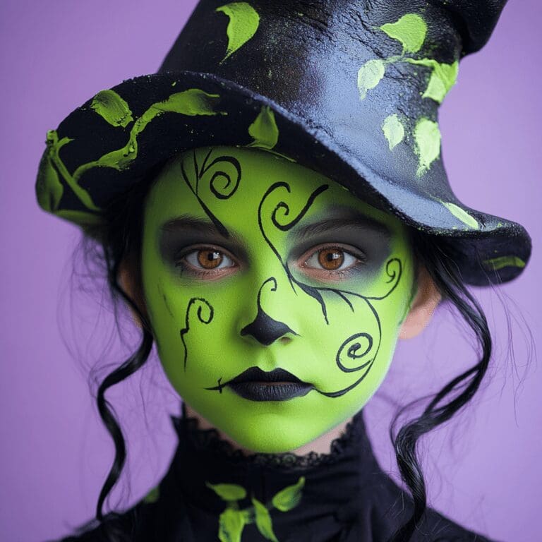 7 Creative Amazing Witch Face Paint Ideas For Halloween