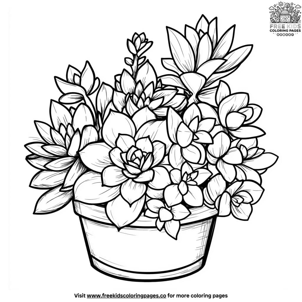 25+ Enchanting Plant Coloring Pages For Fun Learning