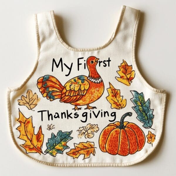 My First Thanksgiving Bib: 5 Easy Craft Ideas To Create