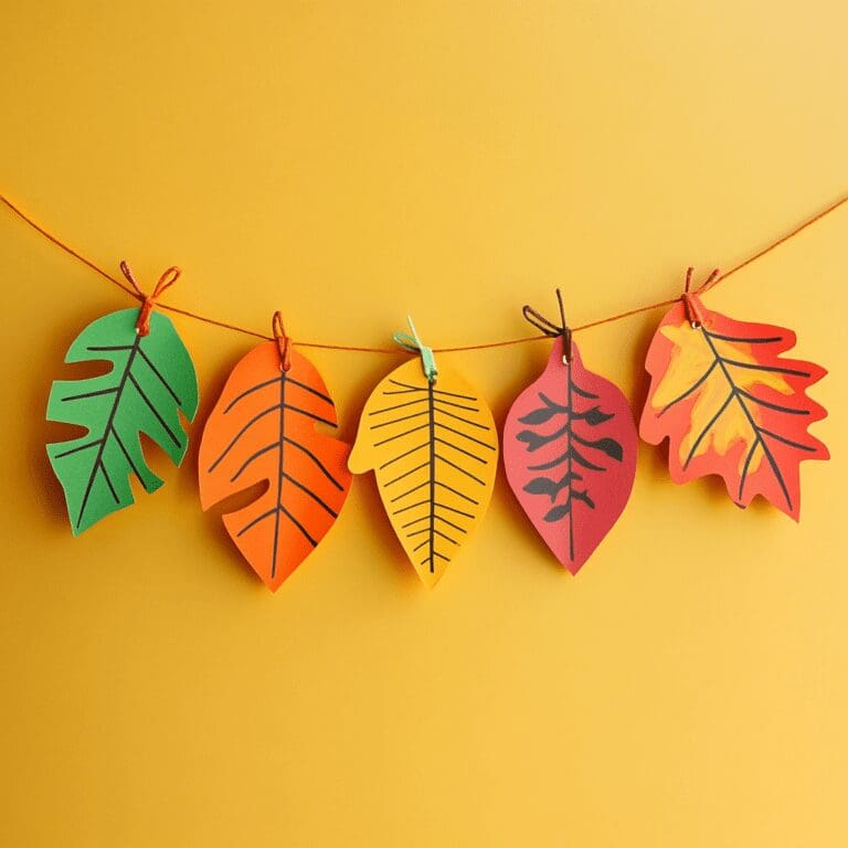 6 Fun Fall Leaves Banner Ideas: DIY Decor For Autumn