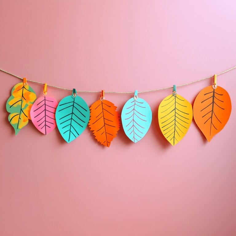 6 Fun Fall Leaves Banner Ideas: DIY Decor For Autumn