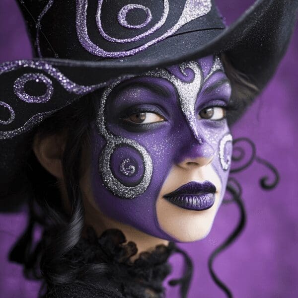 7 Creative Amazing Witch Face Paint Ideas For Halloween