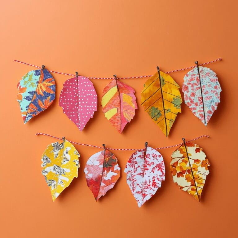 6 Fun Fall Leaves Banner Ideas: DIY Decor For Autumn
