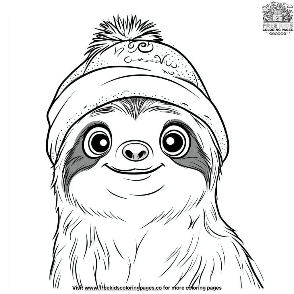 25+ Sloth Coloring Pages: Fun And Educational For Kids