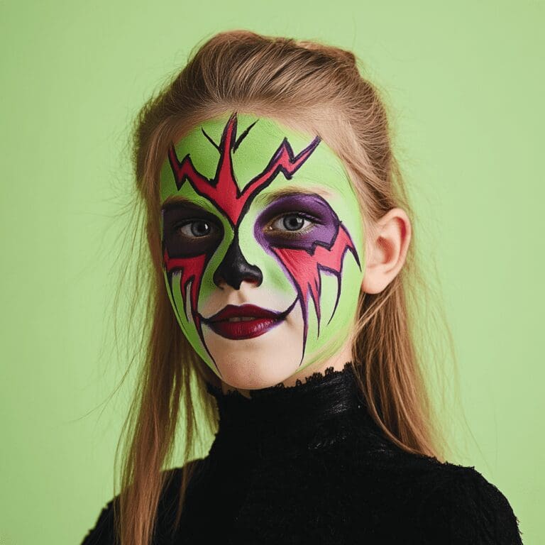7 Creative Amazing Witch Face Paint Ideas For Halloween