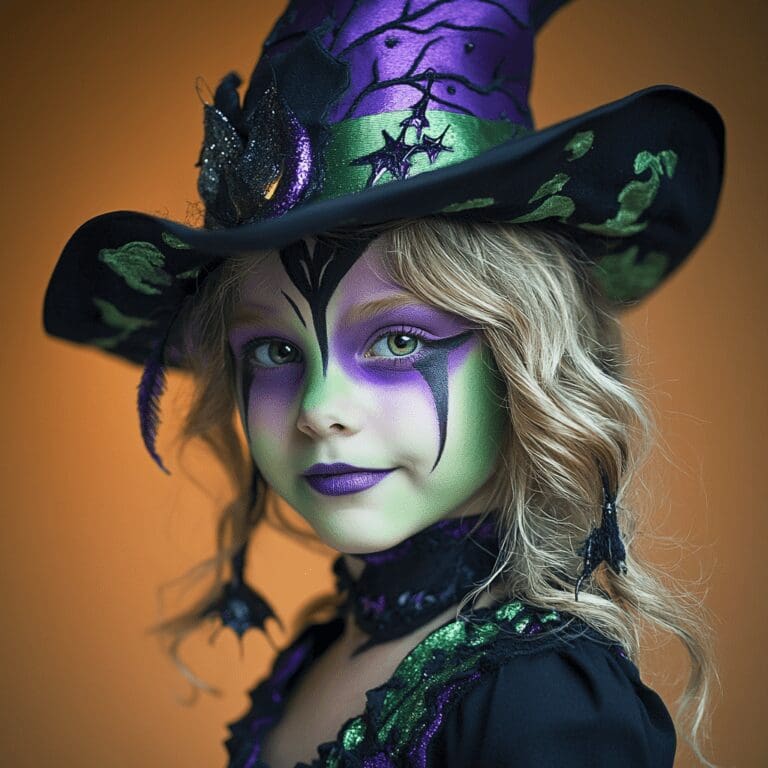 7 Creative Amazing Witch Face Paint Ideas For Halloween