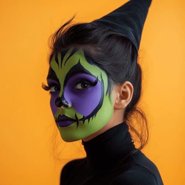 7 Creative Amazing Witch Face Paint Ideas For Halloween