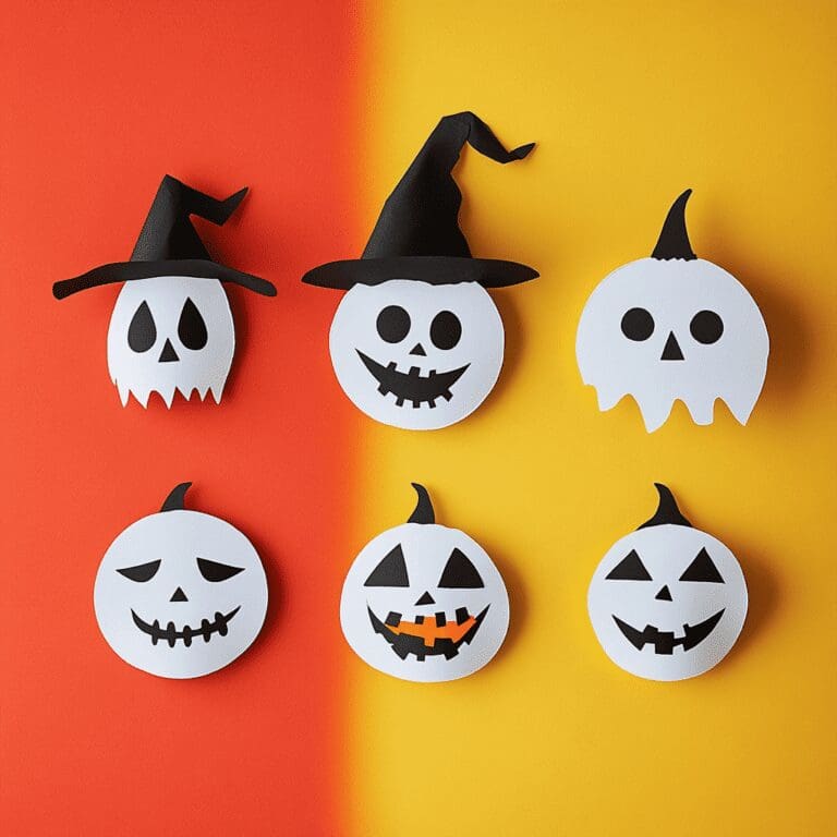 7 Simple Steps To Easy Halloween Face Drawing For Kids