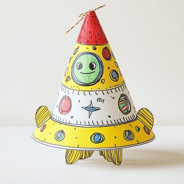 7 Fun Ways To Make A Flying Spaceship Craft For Kids