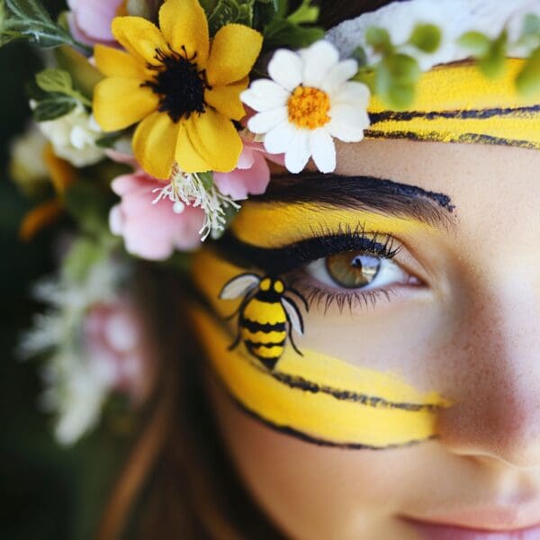 6 Fun And Creative Bee Face Paint Ideas For Kids