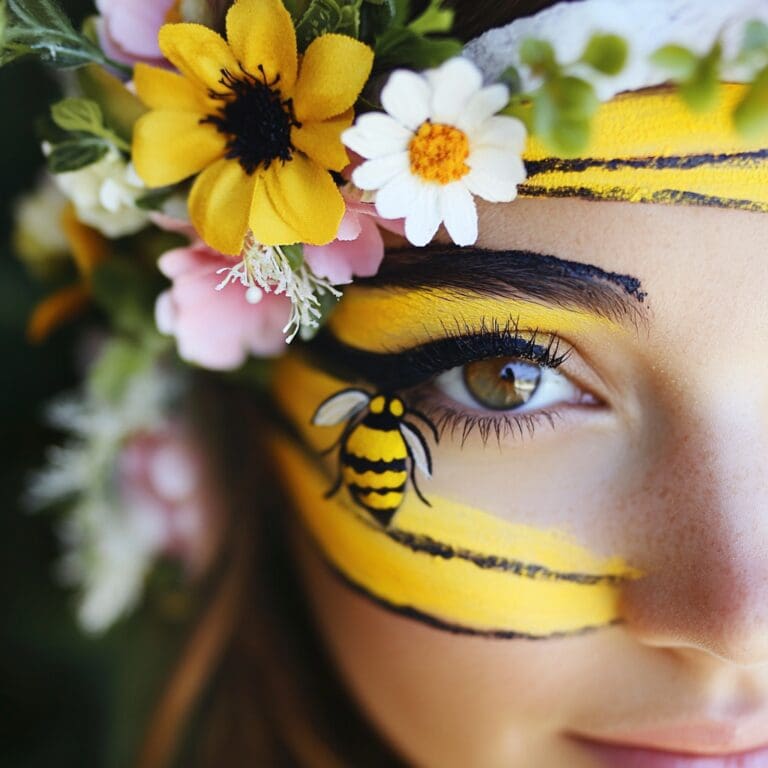 6 Fun And Creative Bee Face Paint Ideas For Kids