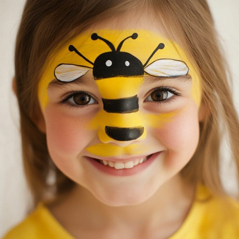 6 Fun And Creative Bee Face Paint Ideas For Kids