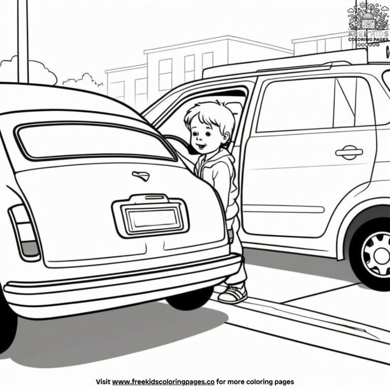 29+ Safety Coloring Pages