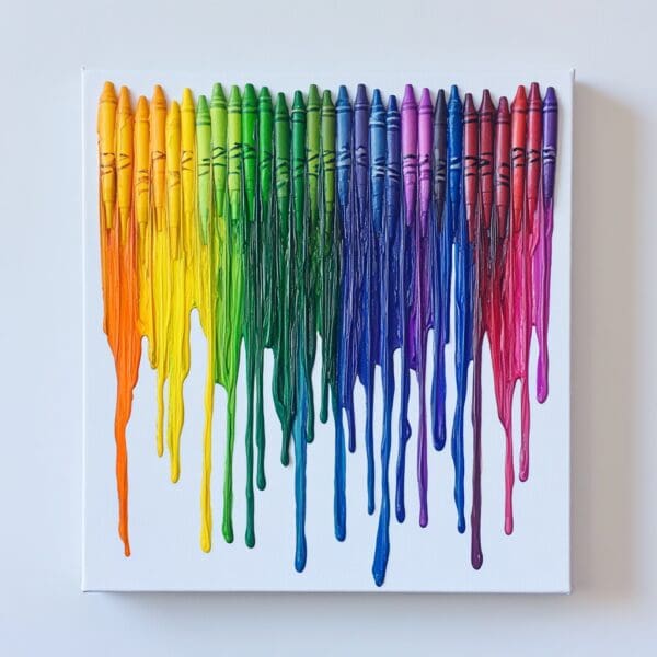 6 Crayon Crafts To Turn Old Crayons Into Fun Art Projects