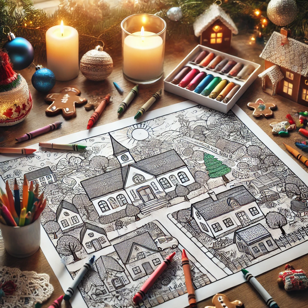 41+ Blockbuster Town Coloring Pages For Creative Kids
