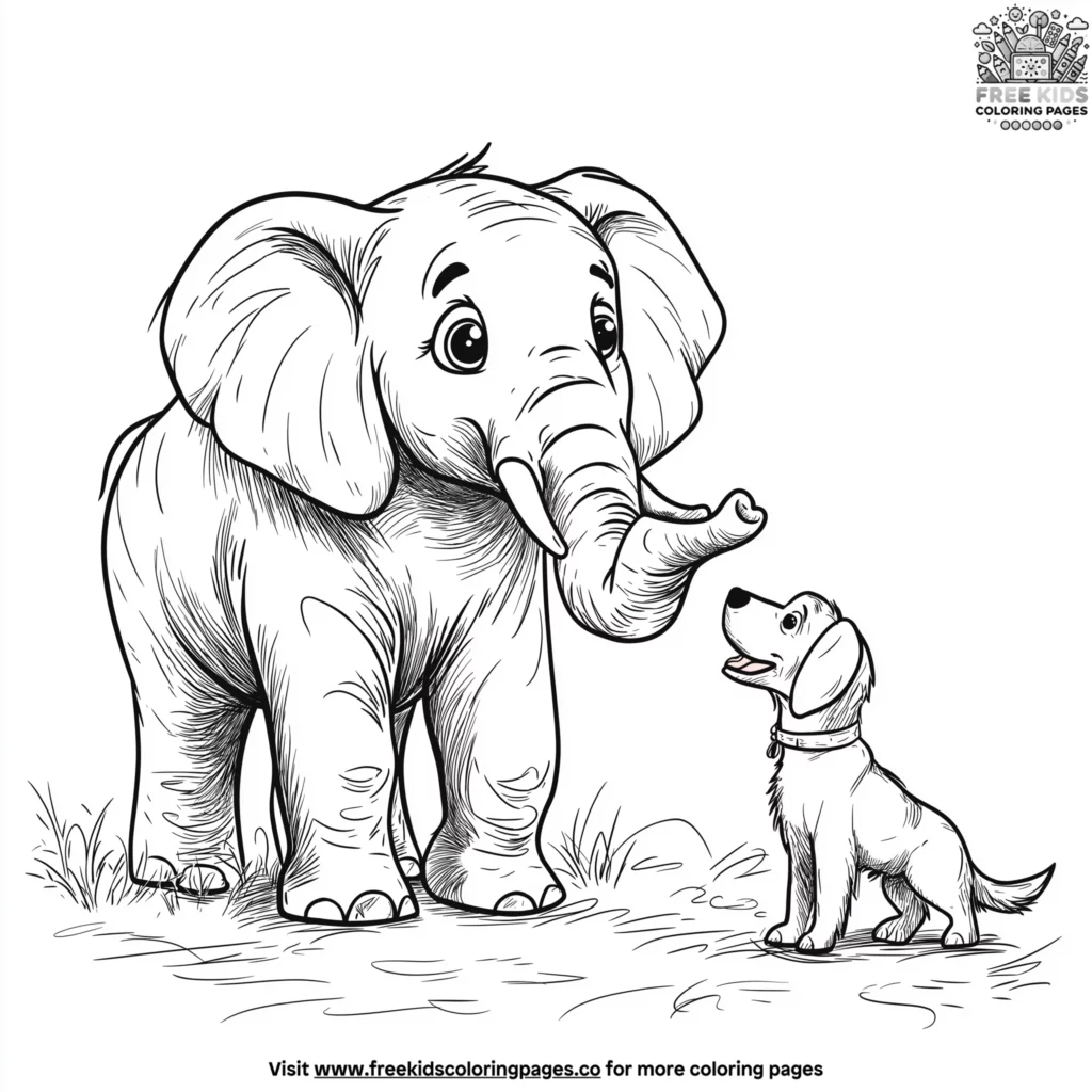 Earth's Animals Coloring Pages