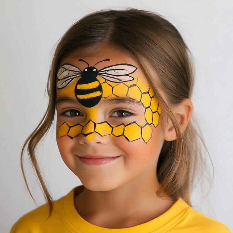 6 Fun And Creative Bee Face Paint Ideas For Kids