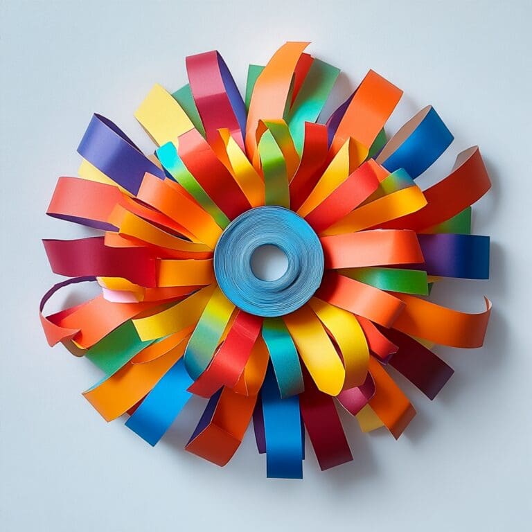 7 Creative Paper Strips Craft Ideas For Kids