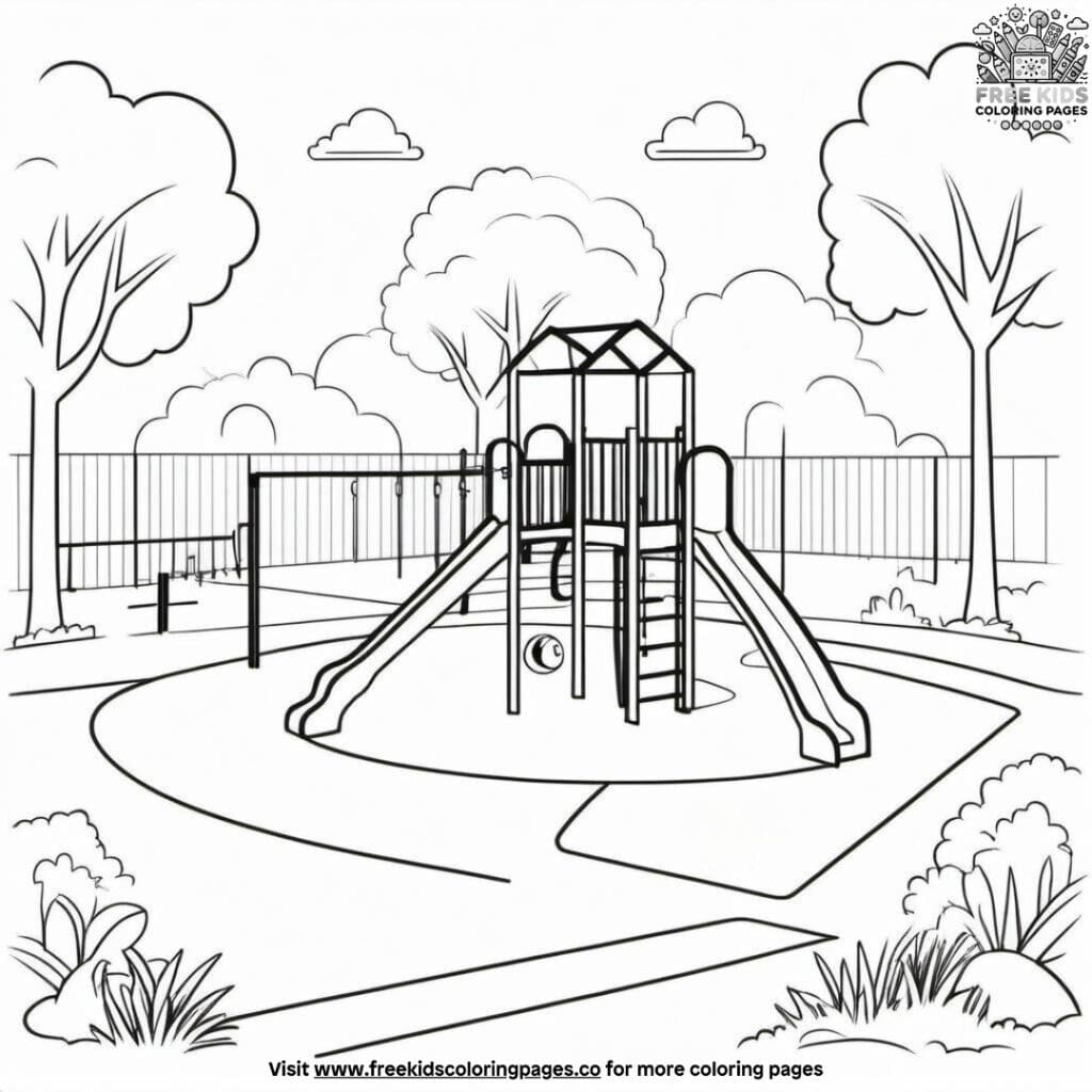 Road Safety - Free Kids Coloring Pages