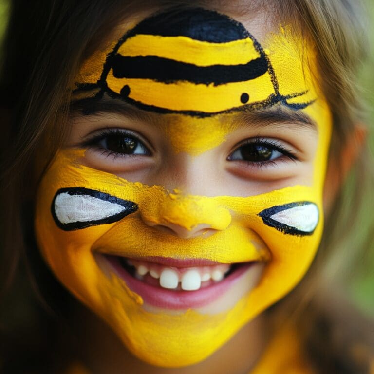 6 Fun And Creative Bee Face Paint Ideas For Kids