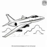 21+ Action-Packed Jet Coloring Pages