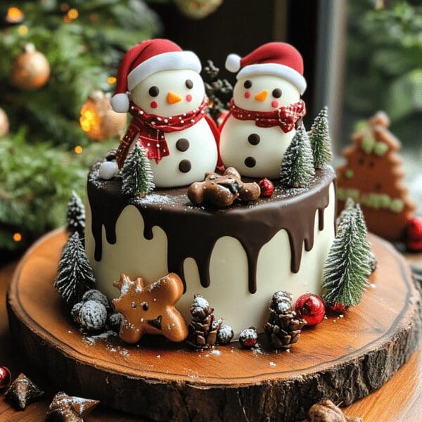 7 Fun And Cute Christmas Cakes For A Magical Holiday