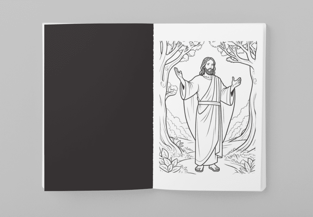 Jesus Coloring Book - Free Kids Coloring Pages