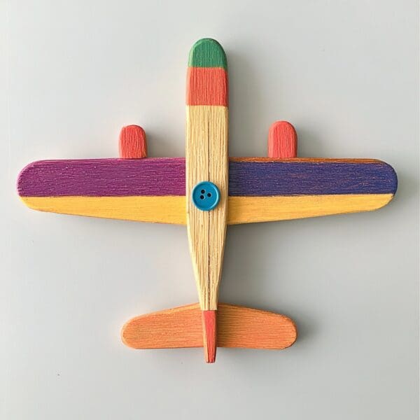 6 Simple Steps To Create A Fun Popsicle Airplane