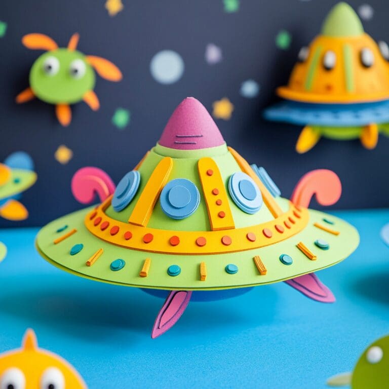 Alien Spaceship Craft: 7 Easy Projects For Kids To Create