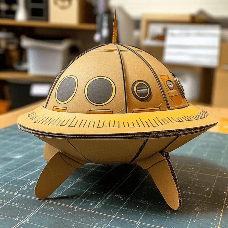 Alien Spaceship Craft: 7 Easy Projects For Kids To Create